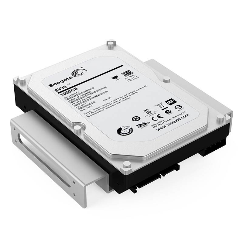 ORICO Aluminum 5.25 inch to 2.5 or 3.5 inch Hard Drive Caddy (AC52535-1S)